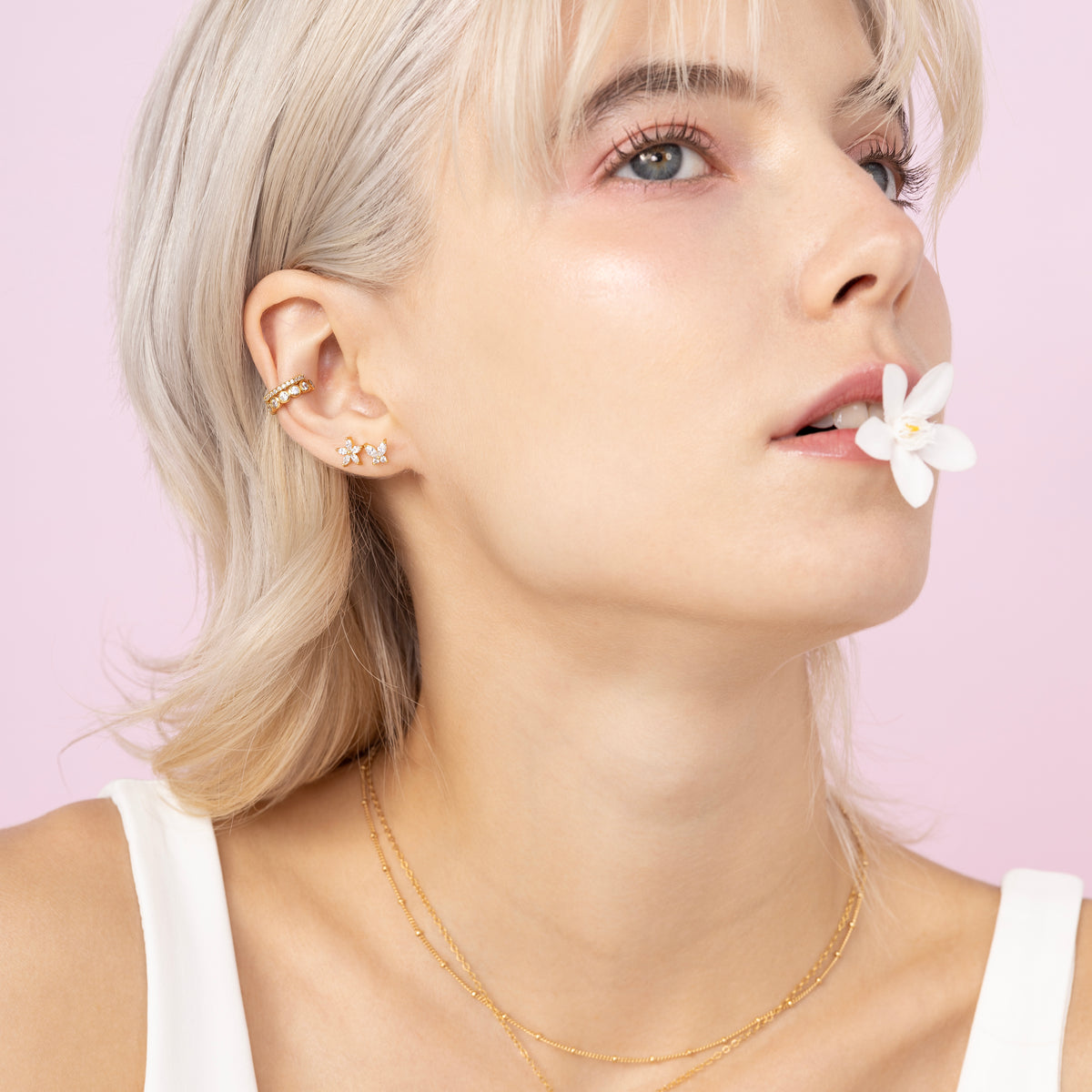 Marquise Bloom Flatback Earring – J&CO Jewellery