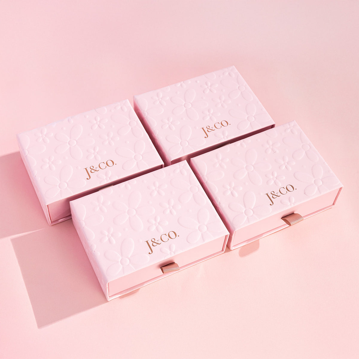 Floral Embossed Gift Box – J&CO Jewellery