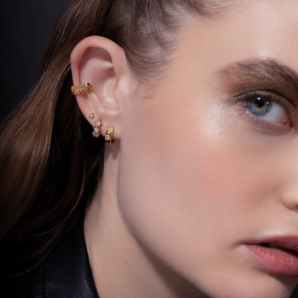 Ear Cuffs | Piercing free earrings in silver, gold & rose gold – J&CO ...
