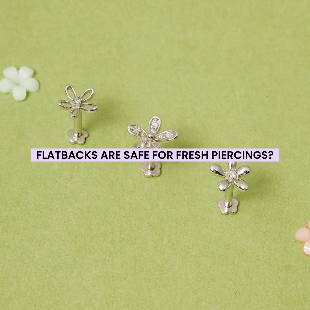 How to Put On and Remove Flatback Earrings Guide – J&CO Jewellery