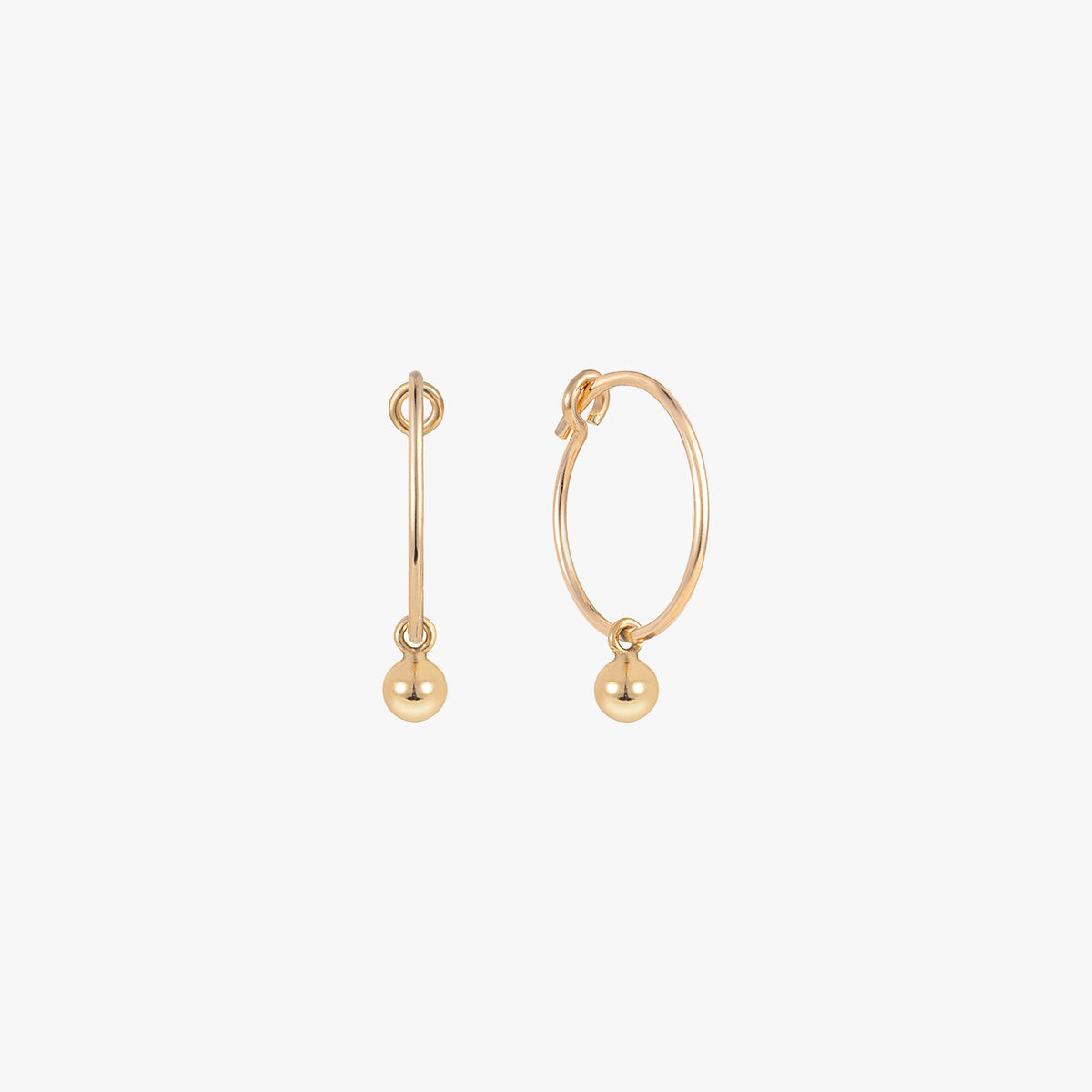 Mini Ball Hoop Earrings – J&CO Jewellery
