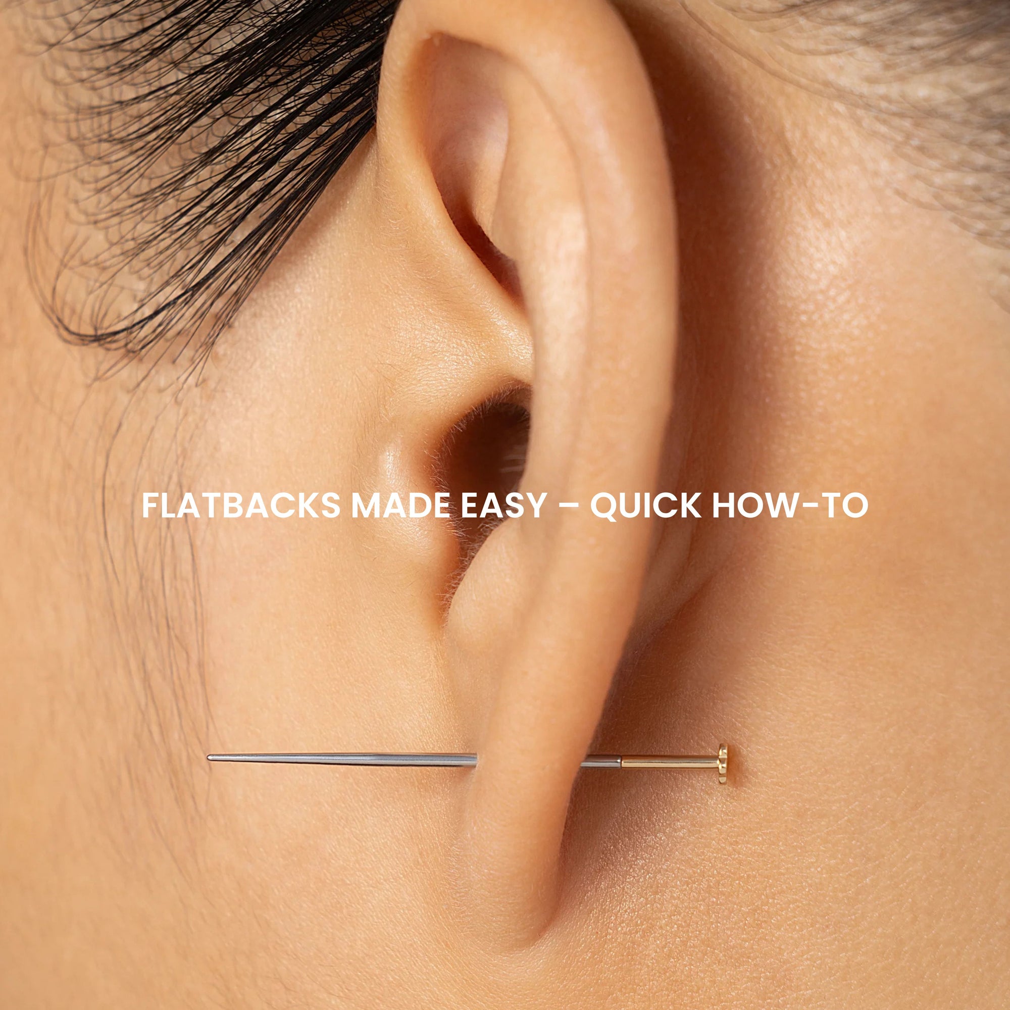 How to Choose Your Flatback Earring Post Length? – J&CO Jewellery