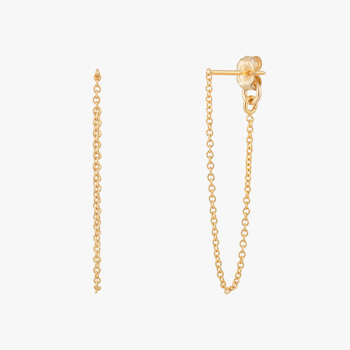 Wrap Chain Stud Earrings – J&CO Jewellery