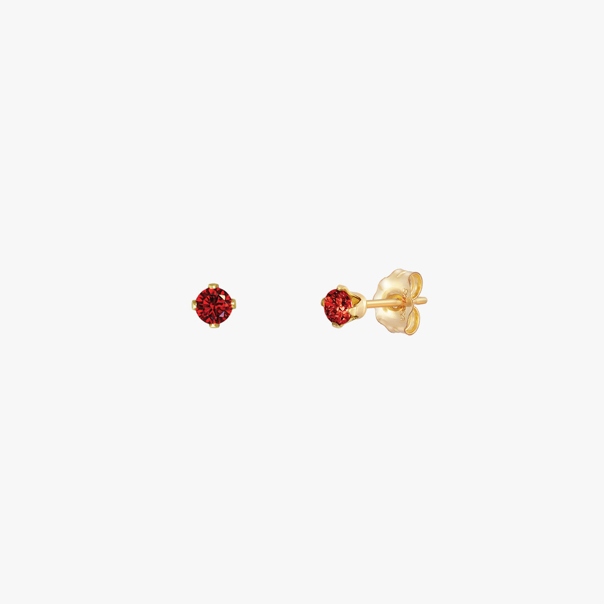 Sparkly Small Birthstones Stud Earrings – J&CO Jewellery