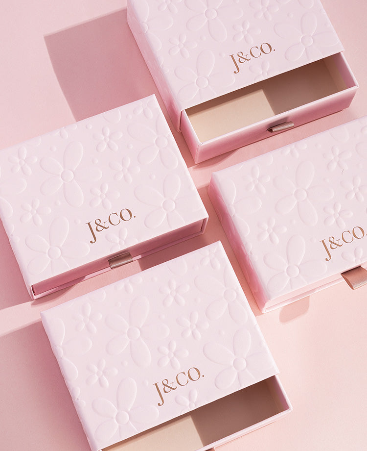 Personalized Mini Birth Flower Around Hoop Earrings – J&CO Jewellery