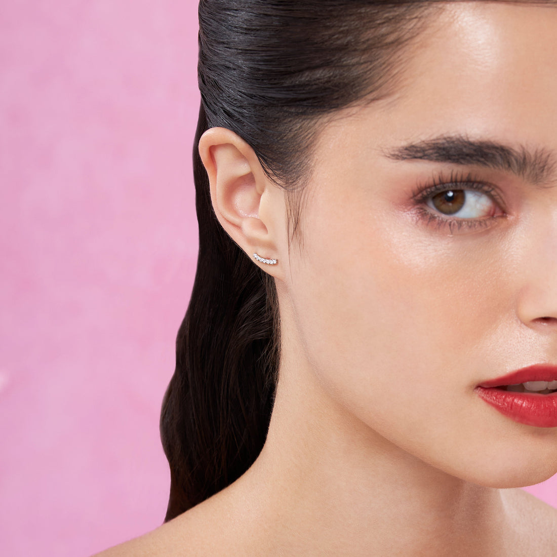 Flatback Earrings (Labret Piercing) | J&CO Jewellery