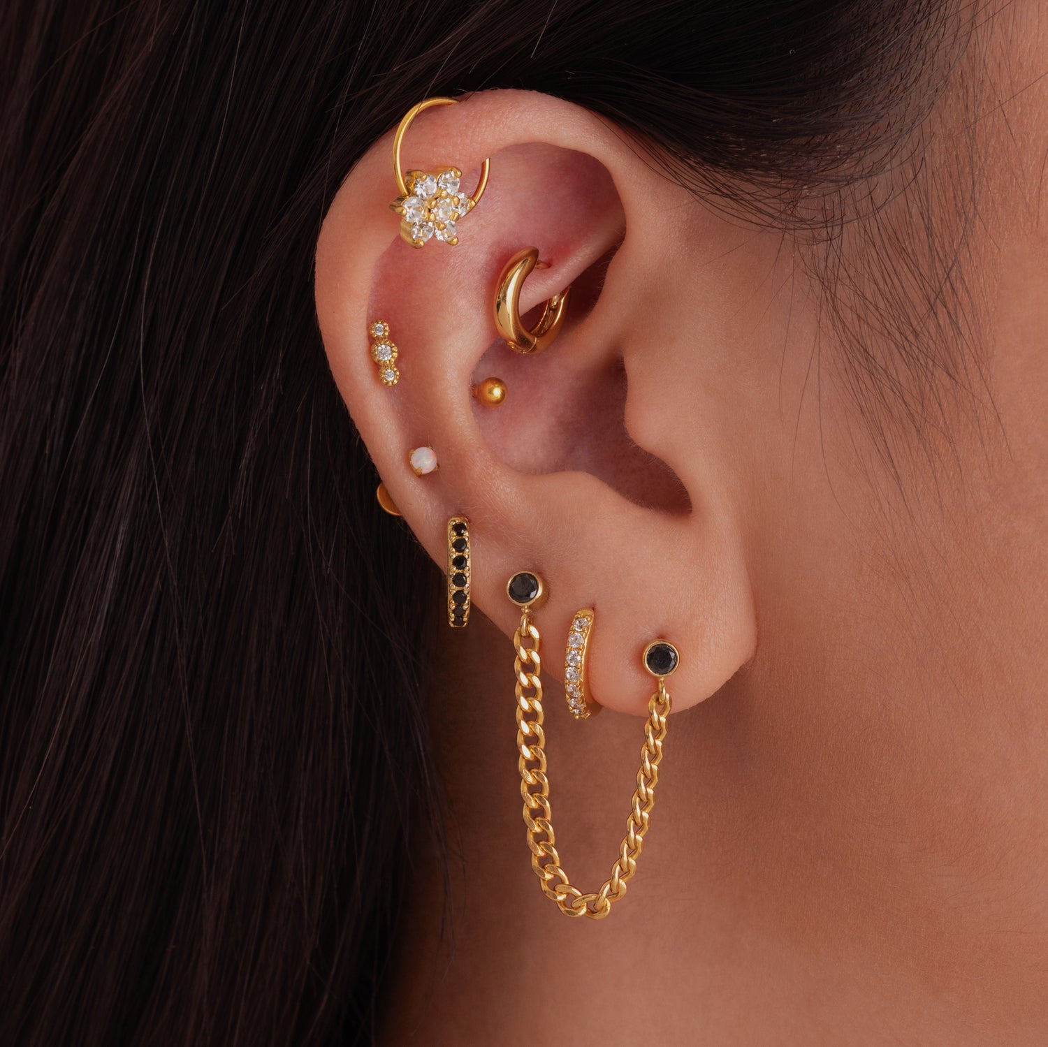 Flat Back Earrings – J&CO Jewellery