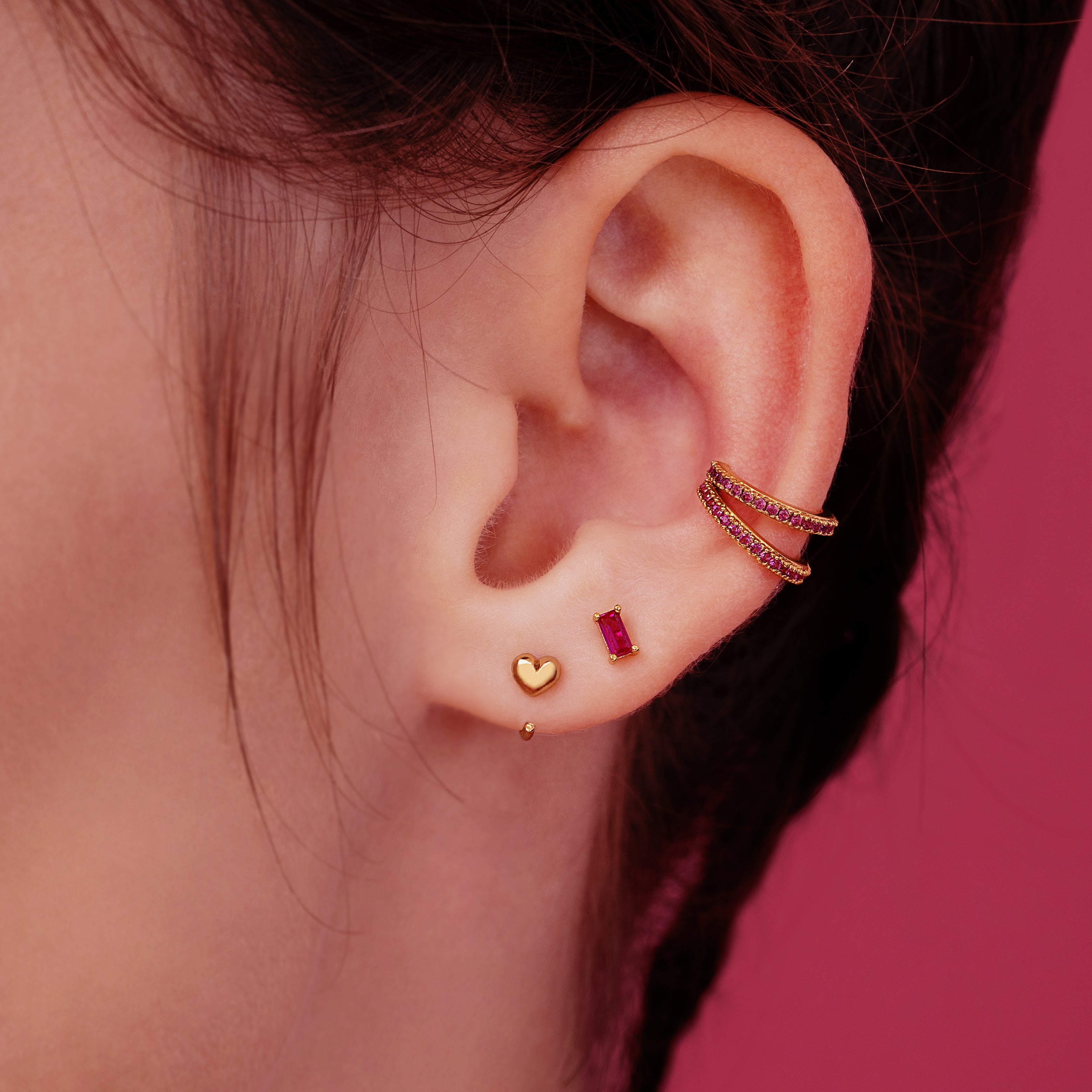 Cheap huggie earrings store
