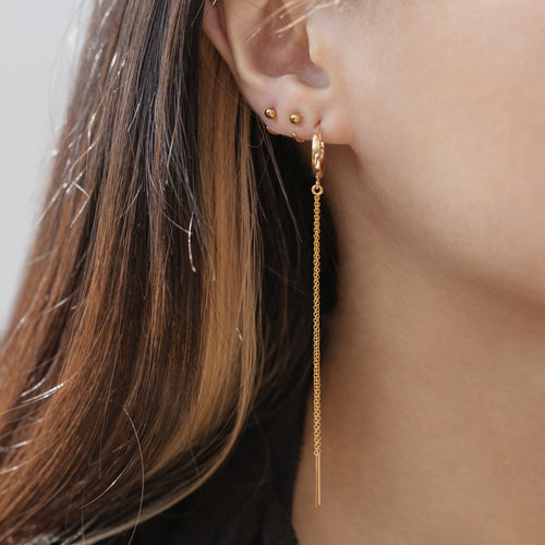 Chain Hoop Earrings – J&CO Jewellery