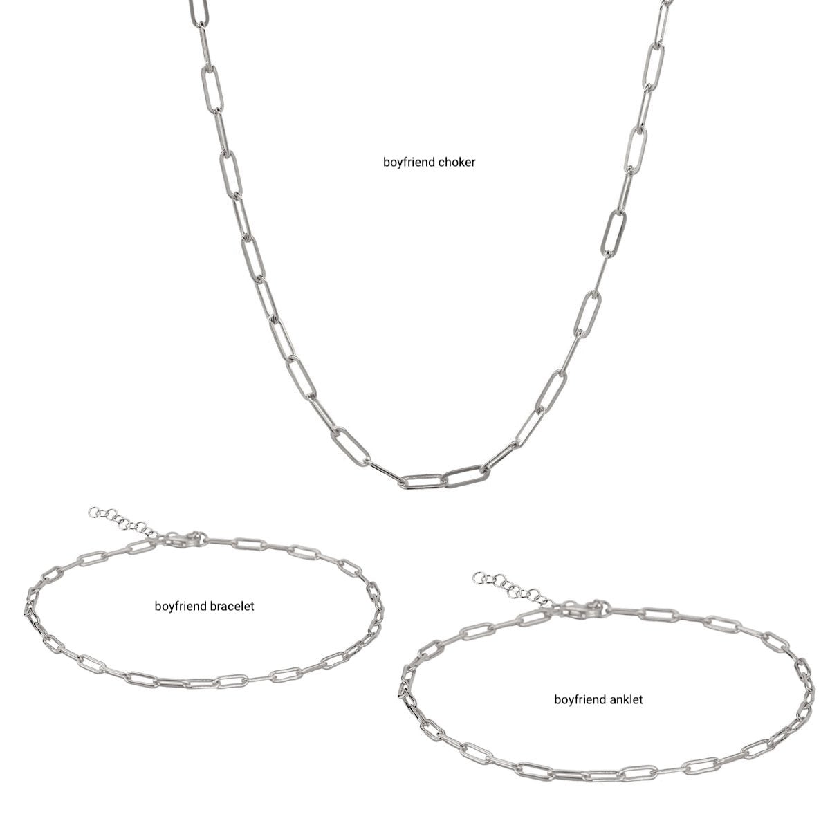 Boyfriend Link Anklet – J&CO Jewellery