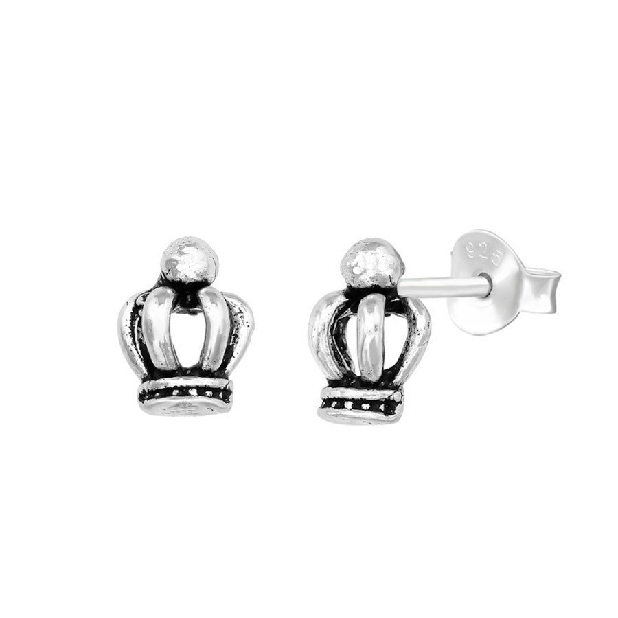 Crown Stud Earrings – J&CO Jewellery